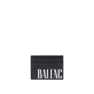 BALENCIAGA 男士卡包 8274382ABO01060 SS2025 黑色