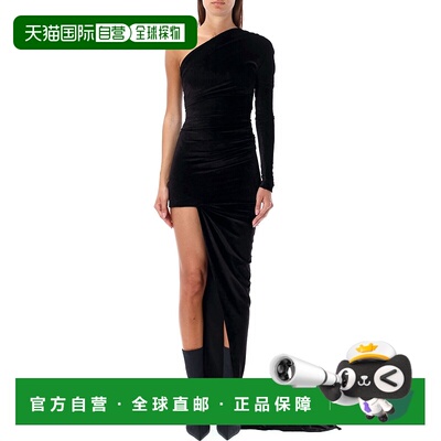 香港直邮BALENCIAGA 女士半身裙 794443TKQ221000 SS2025 黑色