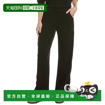 自营ARIELLA Ponte Straight Pant - Black 女装美国直发奥莱