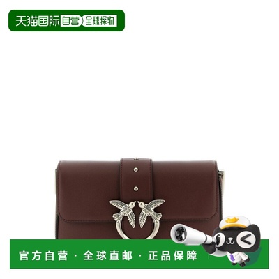 香港直邮潮奢 Pinko 品高 女士 Love Birds 扣環迷你單肩包 10434