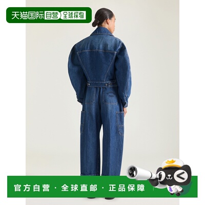 香港直邮GIVENCHY 女士牛仔裤 BW519F517B420 SS2026 蓝色 ‘Carg