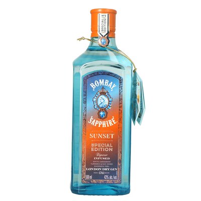 欧洲直邮bombay sapphire孟买蓝宝石金酒43%vol500ml英国洋酒原装