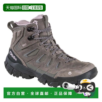 自营Women's Oboz Sawtooth X Mid 24002 Gray Nubuck Waterproof