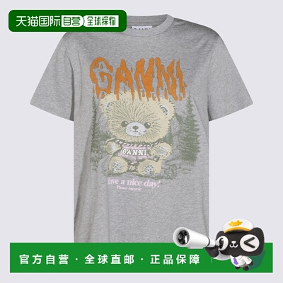 香港直邮GANNI 甘尼 女士 Polos T恤T恤 A1050313920