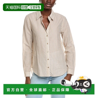 自营l'agenceL’AGENCE Laurent Blouse - brown 美国奥莱直发