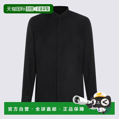香港直邮潮奢 Tom Ford 汤姆 福特 男士 黑色衬衫 HRBF03SUS03NAA