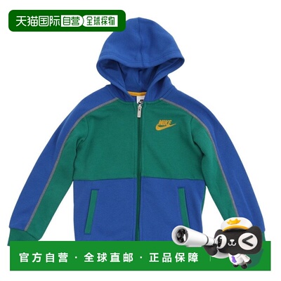 日本直邮Nike 儿童男款 NSW AMPLIFY FLC 拉链连帽卫衣 86J795