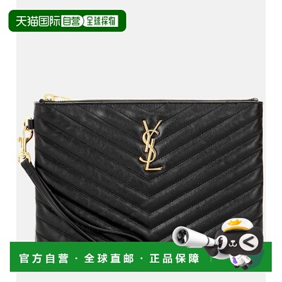 香港直邮SaintLaurent圣罗兰Cassandre女士手拿包【付后1h可退】