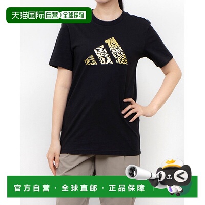 日本直邮 Tech Illustrate Graphic 女士半袖T恤 JN9130 黑色