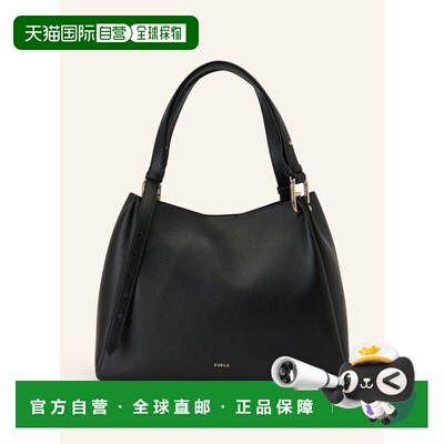 1h可退 香港直邮FURLA 女士手提包 100323124613000 CO 黑色 NUVO