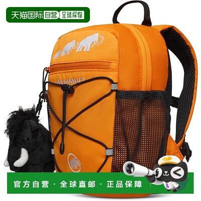 【日本直邮】猛犸象First Zip 儿童背包Tangerine-Dark Tangerine