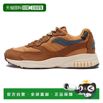 日本直邮Saucony 3D Grid Hurricane 飓风减震防滑耐磨透气 低帮