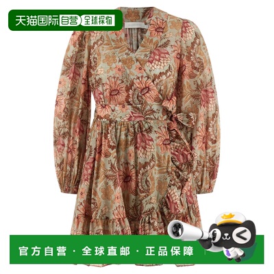 香港直邮ZIMMERMANN 女士连衣裙 2449DRS263STFS SS2026 绿色