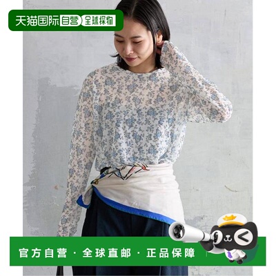 日本直邮JOURNAL STANDARD 透纱花卉针织上衣