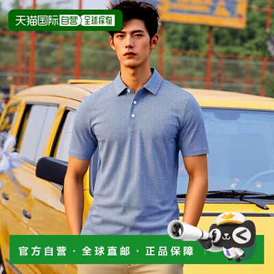 自营 cutter & buckCutter&Buck Pike环保钻石圆点印花再生男式马