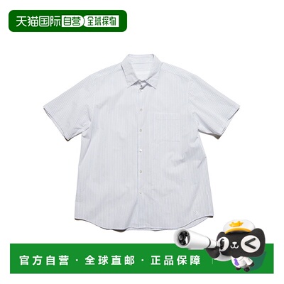 1h可退 日本直邮SOPHNET. 男女同款 全棉 细纱线立体结构 半袖衬