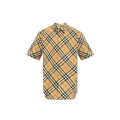 BURBERRY 男士衬衫 8087637B9368SANDIPCHECK