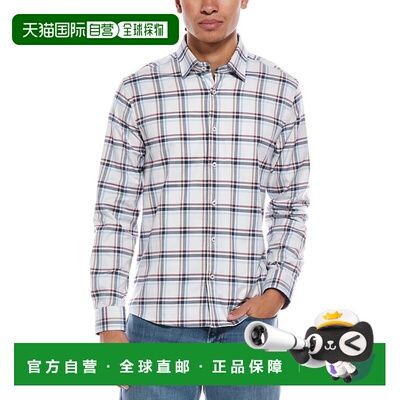 自营Stone Rose Performance Stretch Woven Shirt - white 美国