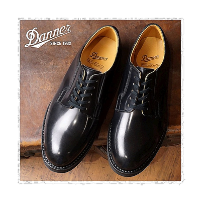 danner 男士皮鞋正装靴子休闲皮鞋亮面D-214300短靴男鞋