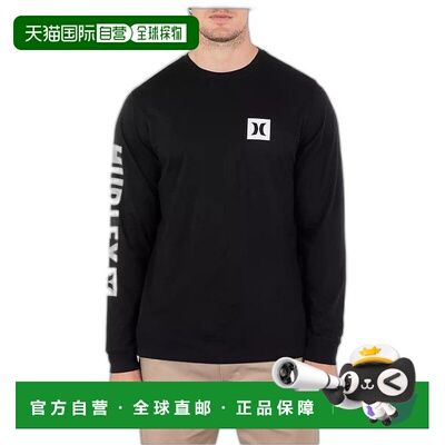 【美国直邮】ABERCROMBIE男士运动T恤长袖印花舒【付后1h可退】