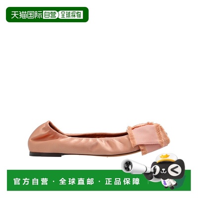 香港直邮Lanvin 圆头芭蕾舞鞋 FWBAMB04SATN