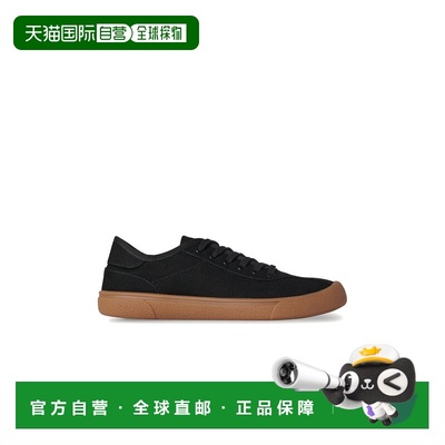 1h可退 香港直邮The Row 女士 帆布运动鞋 F1611SPC black黑色 舒