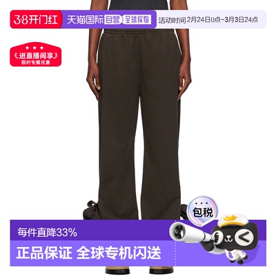 香港直邮J.W. Anderson 女士 棕色 Tied Bow 长裤 JR0058PG1719