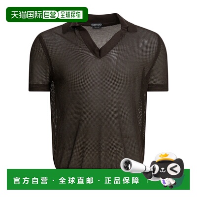 香港直邮TOM FORD 男士T恤 KPS040YMC046ECCBROWN SS2026