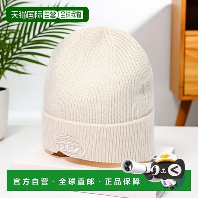 韩国直邮DIESEL A04092 0DAOB 1AB 毛线帽潮流时尚穿搭高级感正品