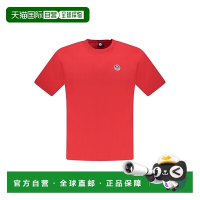 自营 North Sails棉质男式T恤-红色 美国奥莱直发
