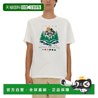 1h可退 香港直邮Paul Smith 保罗 史密斯 男士 T恤 M2R011RLP4249