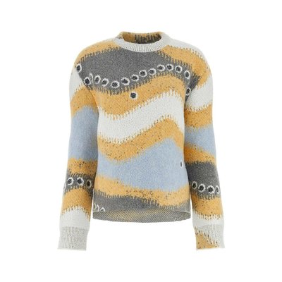 LOEWE 女士针织毛衣S359Y14KEGMULTICOLOR