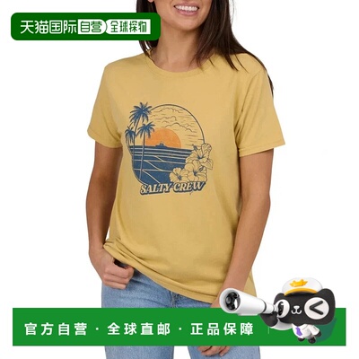 自营Salty Crew Beach Scene Boyfriend T-Shirt Women's Graphic