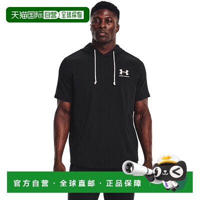 日本直邮Under Armour Ua Rival Terry Short Sleeve Hoodie Save