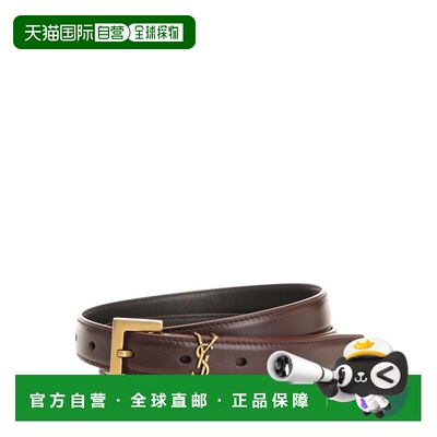 1h可退 香港直邮SAINT LAURENT 女士腰带 554465BOO0W6892 CO 酒