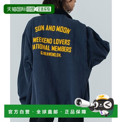 日本直邮GENE HEAVENS 女装 刺繍設計 宽松厚實 Barn Jacket 2042