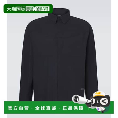 香港直邮Satisfy 男士 Peaceshell 河流衬衫 black黑色 舒适时尚