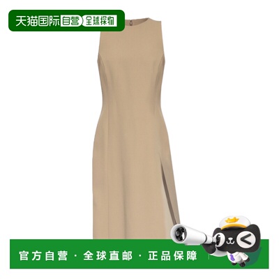 香港直邮Ami Paris 无袖连衣裙 FDR215WV0045.羊毛