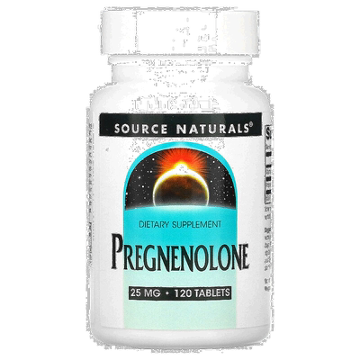 香港直发Source Naturals源美孕烯醇酮膳食补充剂减轻疲劳120片