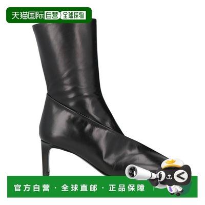 香港直邮Jil Sander 吉尔 桑达 女士 脚踝靴 black黑色 舒适时尚