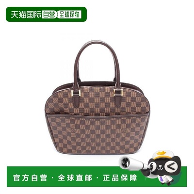 日本直邮中古LV路易威登女包A级95新Handbag手包涂层/防水帆布手