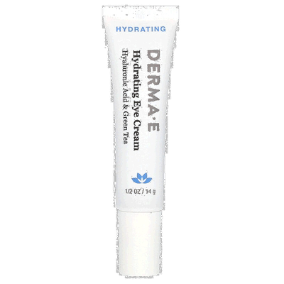 香港直邮Derma E德玛依保湿眼霜含透明质酸绿茶滋润温和细腻正品