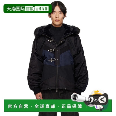 1h可退 香港直邮潮奢 Andersson Bell 男士 黑色 Norwegian N2B