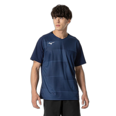 日本直邮MIZUNO 比赛衬衫球拍运动男女通用比赛服男式 62JAB00313