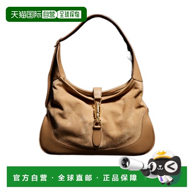 1h可退 Gucci Jackie 1961中号单肩包 863136AAGR2斜挎包手提包
