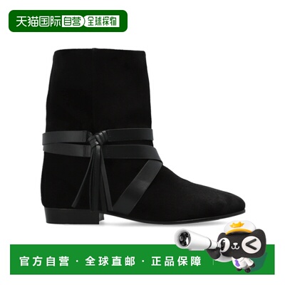 香港直邮Isabel Marant Rejen 流苏细节短筒靴 BO0236FAC4A13S