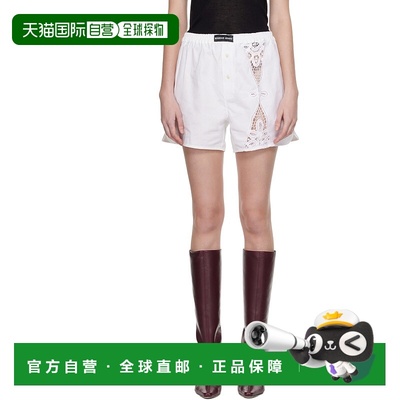 1h可退 香港直邮潮奢 Marine Serre 女士 白色 Regenerated House