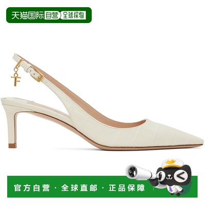 1h可退 香港直邮潮奢 Tom Ford 汤姆 福特 女士 白色 Stamped Cro