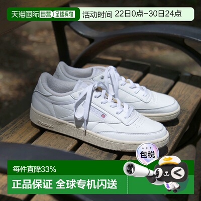 日本直邮锐步 经典复古 107783 Club C 85 Vintage（白色鞋款）