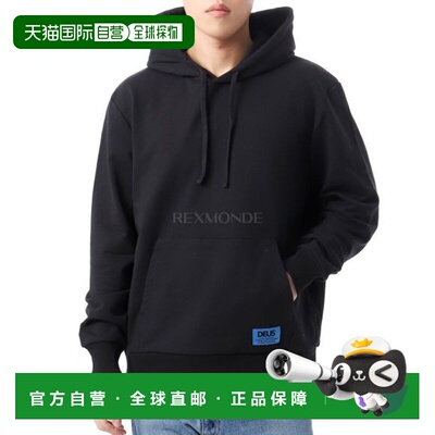 韩国直邮DEUS 锁定连帽衫 (DMP248361-BLK) 连帽/拉链卫衣